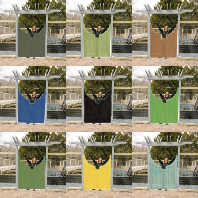 Asking the world what color a special garden gate should be | The ...