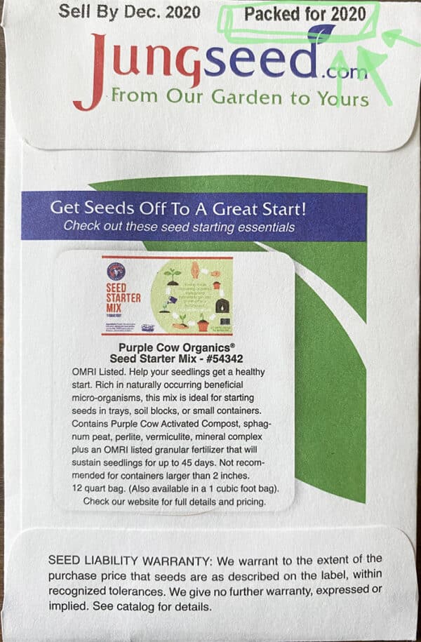 Seed basics: Organic, GMO & how to read those packets | The Impatient ...